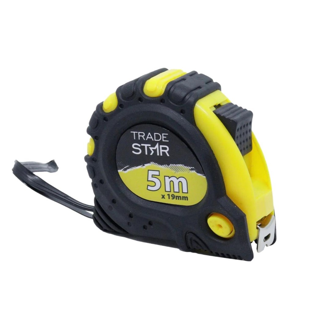 Trena Métrica 5 M X 19 mm Emborrachada Tradestar | Shopee Brasil