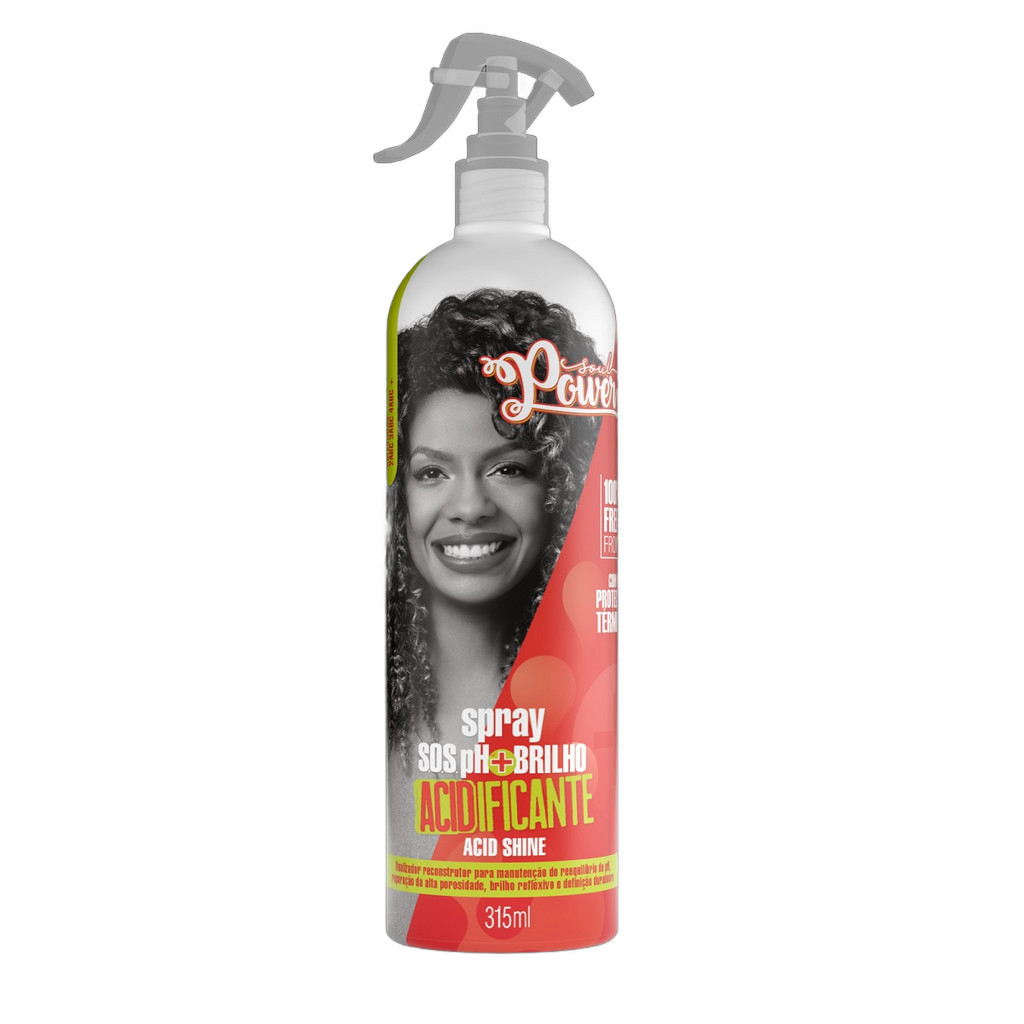 Soul Power Spray SOS Ph+Brilho Acidificante Acid Shine 315ml | Shopee ...