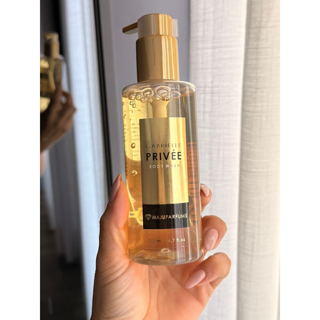 GABRIELLE PRIVÉE BODY WASH 200 ml - Maju Parfums | Shopee Brasil