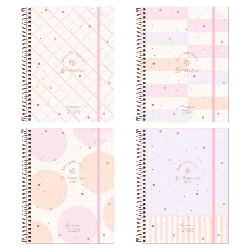 Planner 2026 Espiral Soho 177x240mm TILIBRA | Shopee Brasil