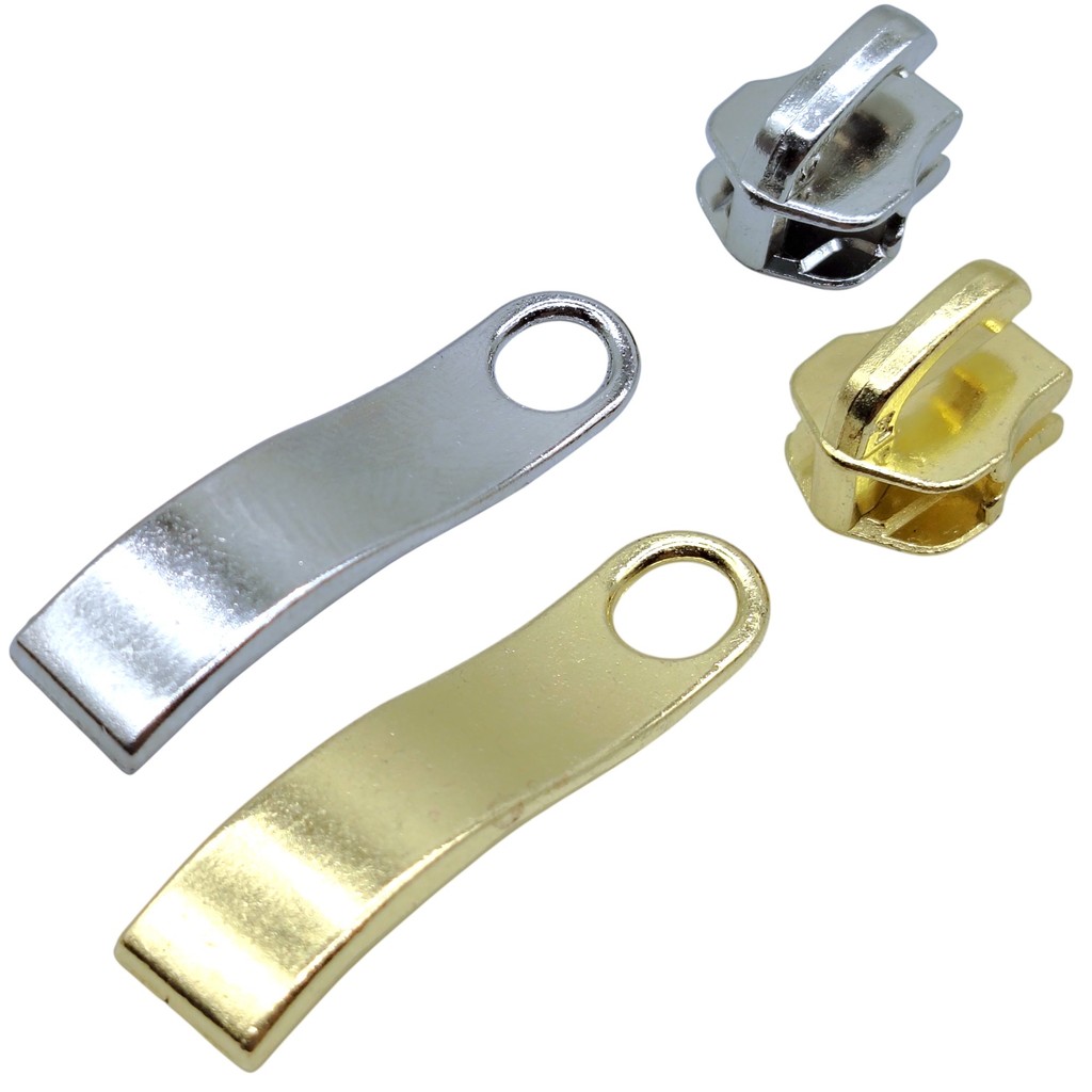 Cursor Zíper Metal Ondulado Nº 5 para zíper de metal | Shopee Brasil