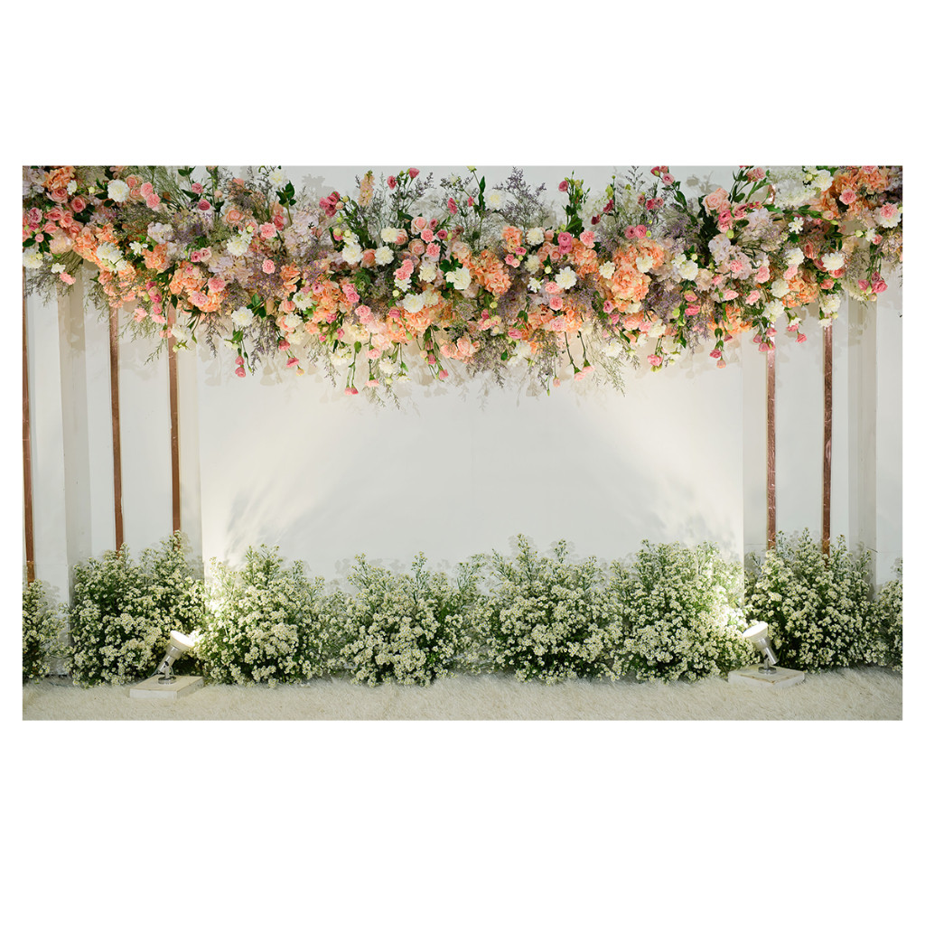 Painel Tecido subl. Fundo Fotográfico Flores 2,20m (C) x 1,60m (A ...