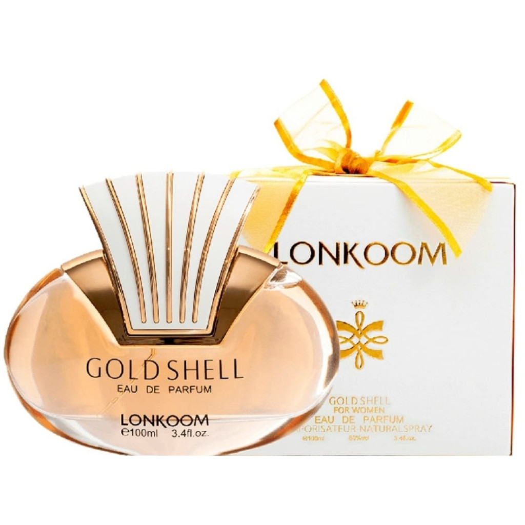 Deo Parfum Gold Shell 100ml - Lonkoom | Shopee Brasil