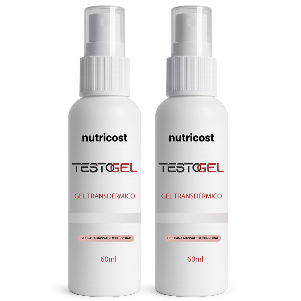 2 Testo Gel 60ml Original Pronta Entrega Testogel | Shopee Brasil