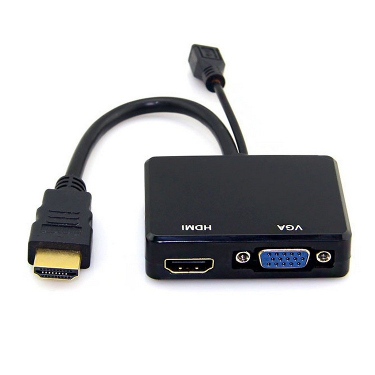 CY Chenyang Conversor HDMI para VGA/hdmi Display multitela Um ponto ...