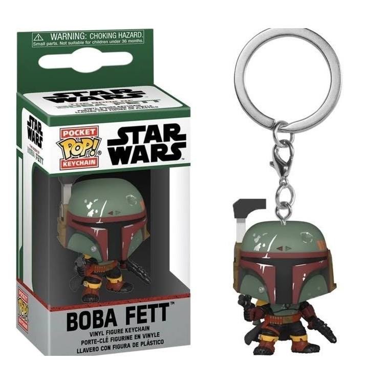 Chaveiro Pocket Pop Star Wars Boba Fett | Shopee Brasil