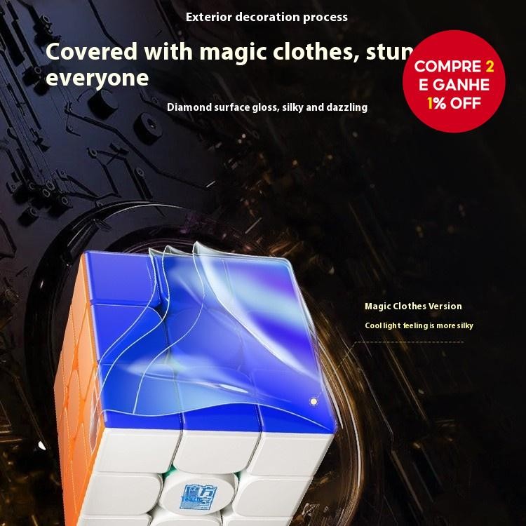 Cubo Mágico Classroom RS3M V5 Série Mei Long Cubo 3x3 Profissional ...
