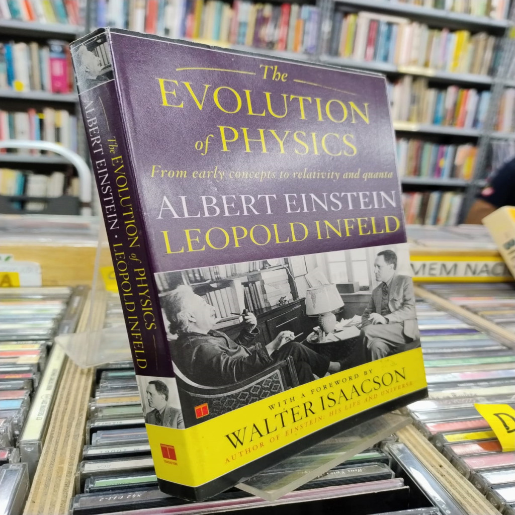 The Evolution Of Physics autor Albert Einstein; Leopold Infeld | Shopee ...