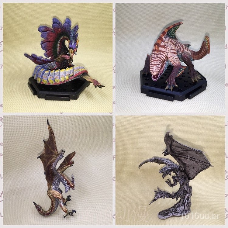 CAPCOM Monster Hunter Cobra Aquática Dragão Tigre Tubarão Dragão das ...