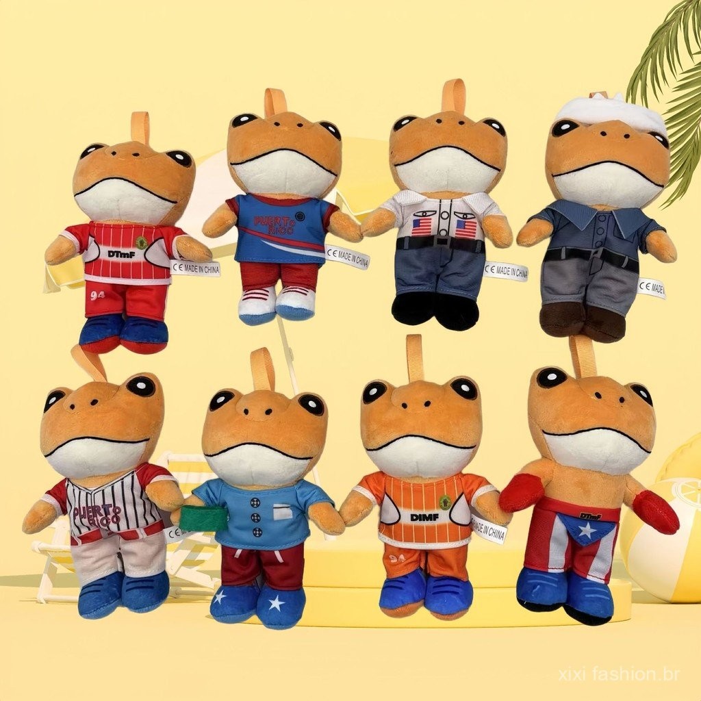 Boneco de Pelúcia Sapo Concho Badbunny, Brinquedo de Pelúcia Fofo ...