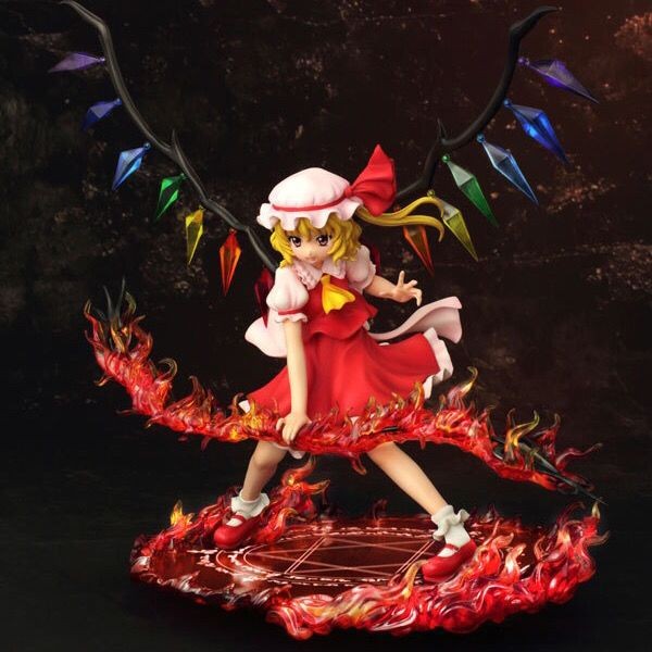 Touhou Project Demon Girl Segunda Miss Frandolu Espada Vermelha Figura ...