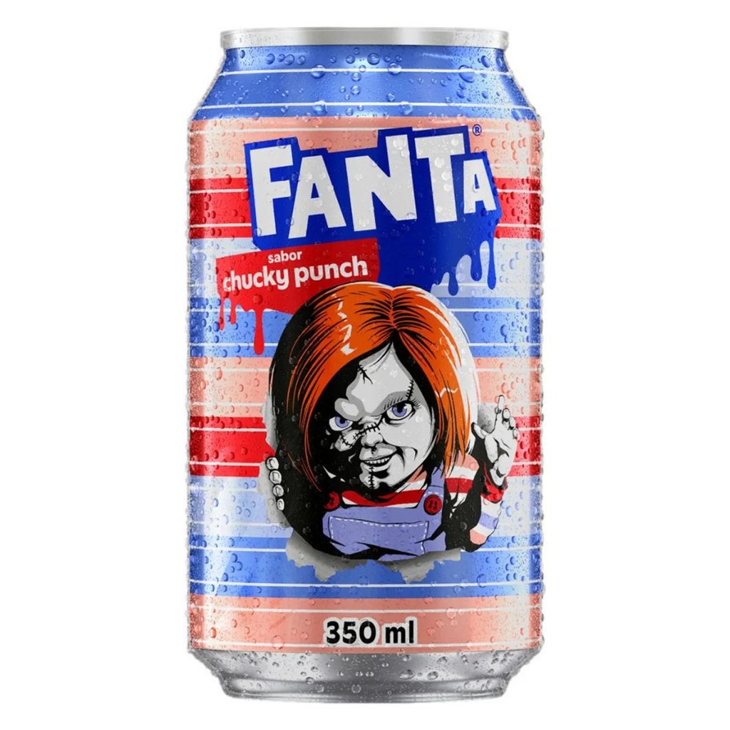 Refrigerante Fanta Chucky Punch Mistério Lata 350ml Halloween FNAF ...