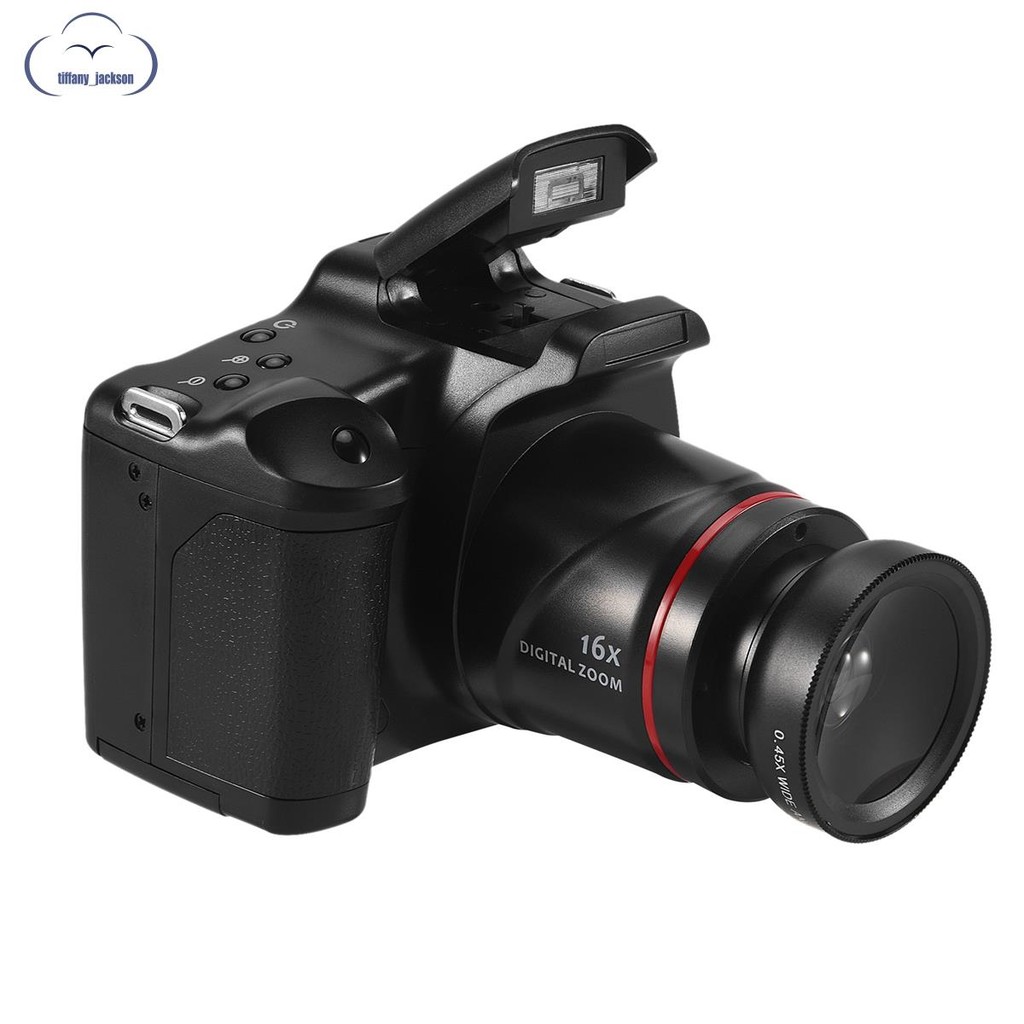 Câmera De Fotografia Profissional SLR Filmadora Digital Portátil 16X ...