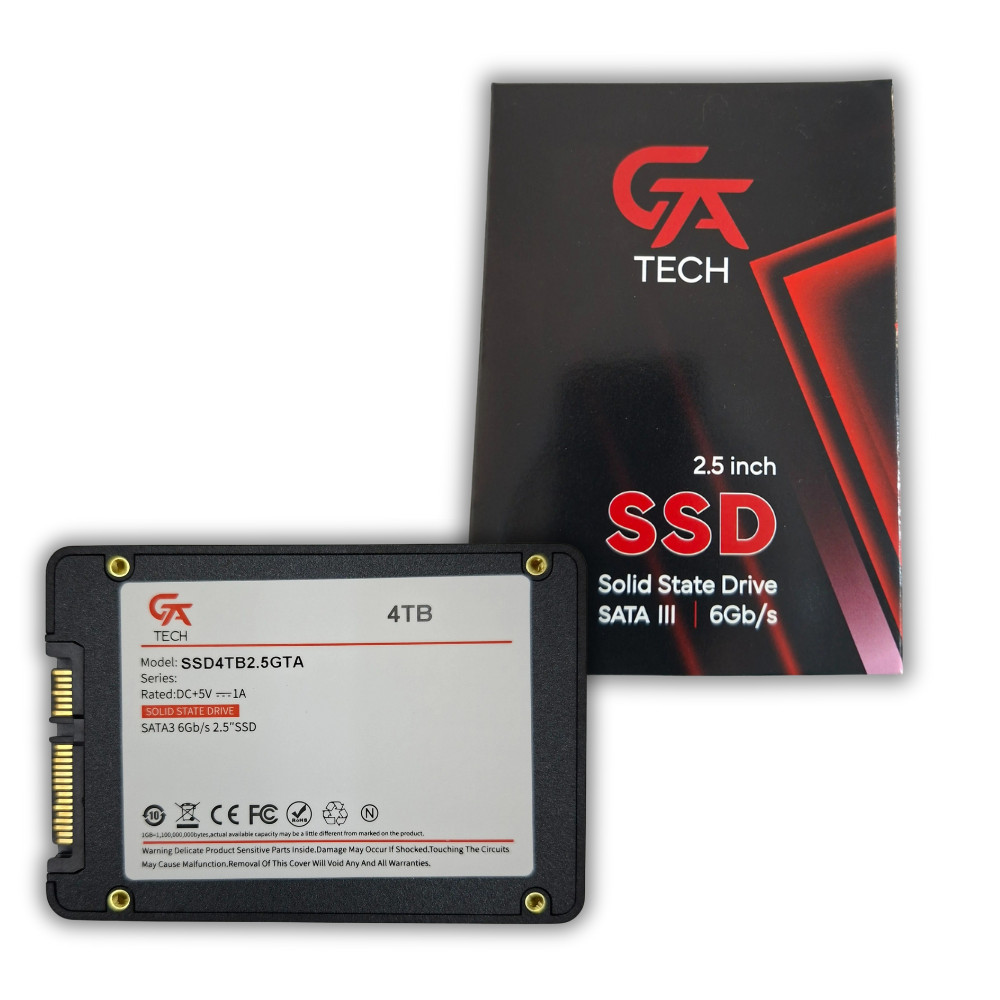SSD 4tb GTA Tech SATA 3 2.5" 560mb/s Leit - 520mb/s Grav | Shopee Brasil