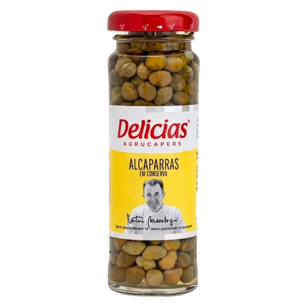 ALCAPARRAS EM CONSERVA DELICIAS 100G | Shopee Brasil