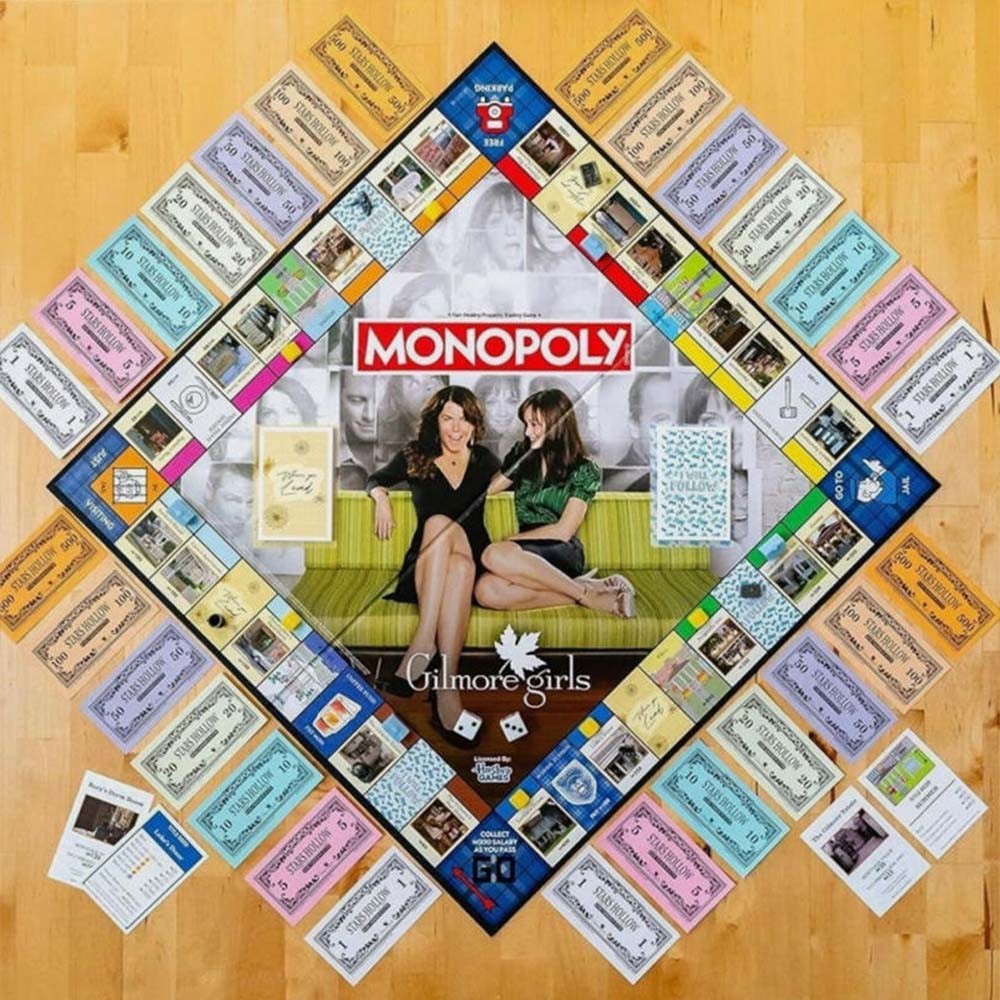Monopoly Gilmore Girls Monopoly Board Game | Shopee Brasil