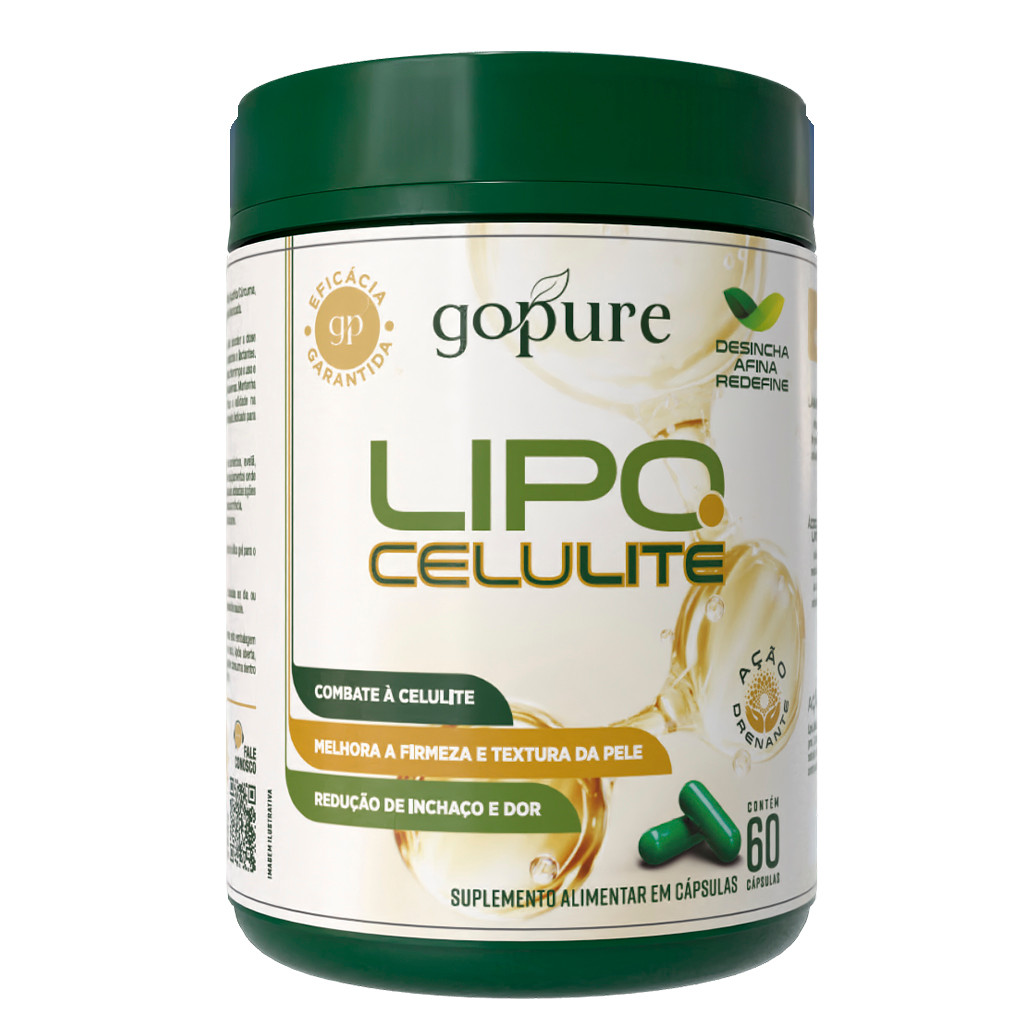 LIPO.CELULITE - Anti - Celulite Lipedema Redutor de Gordura - 60 ...