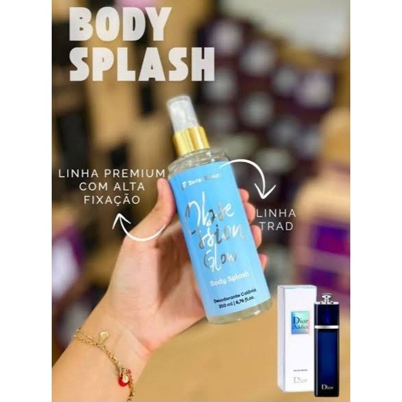 BODY SPLASH OBSESSION GLOW 200ML SWISS BEAUTY | Shopee Brasil