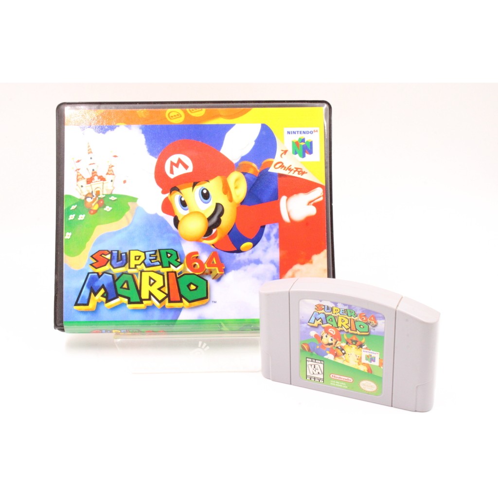JOGO N64 - SUPER MARIO 64 (3) | Shopee Brasil