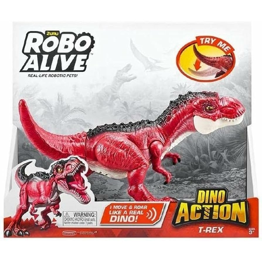 Robo Alive Trex Dino Action - 1108 Candide | Shopee Brasil