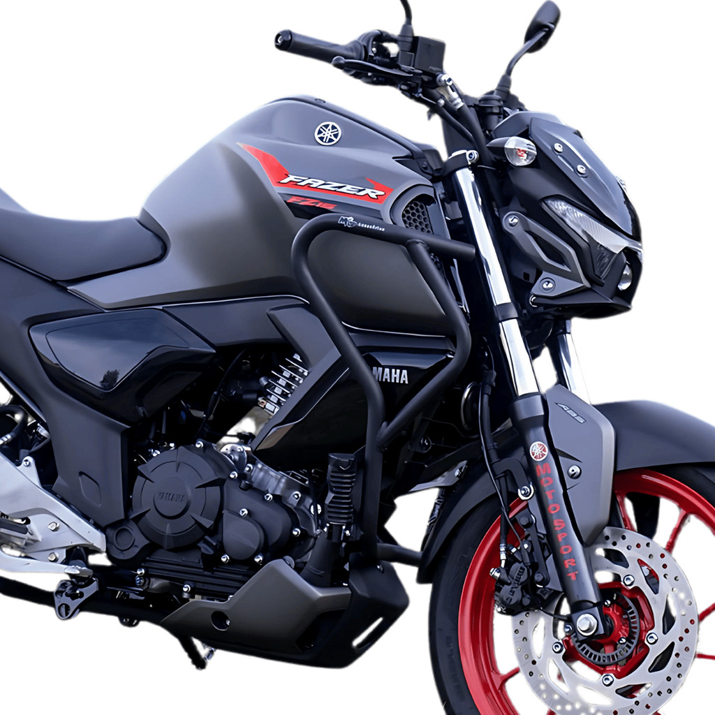 PROTETOR DE CARENAGEM YAMAHA FZ15 2025 2026 PRETO REFORÇADO | Shopee Brasil