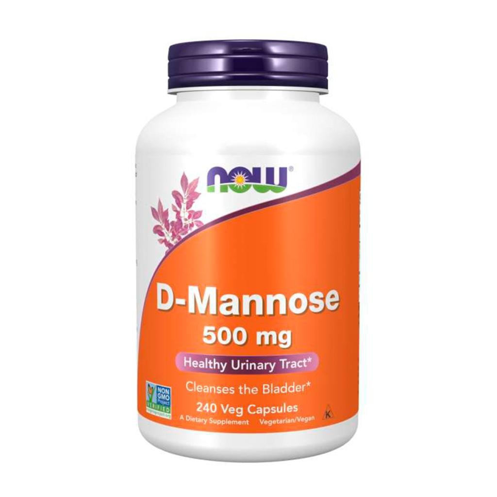 D Mannose (D-Mannose) 500mg (240 Vcaps) Now Foods | Shopee Brasil