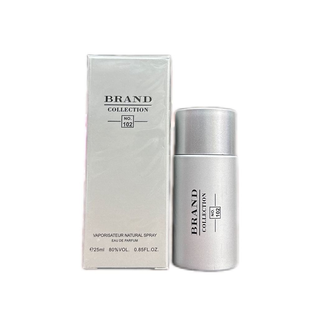 Perfume Brand Collection 102 Masculinos - 25ml | Shopee Brasil