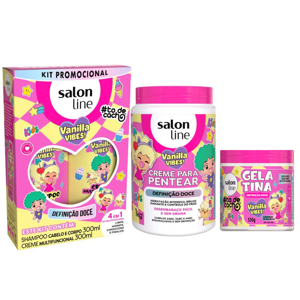 Linha Vanilla Vibes! Definição Doce Salon Line # To de Cacho - Escolha ...