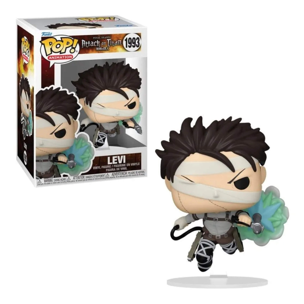 Boneco Funko Pop! Original Attack on Titan - Levi Candide - 12541 ...