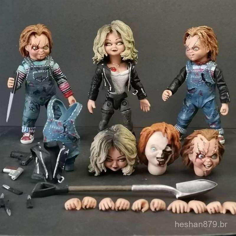 Nova Boneca Chucky Deluxe Edition Reencarnação do Bebê Fantasma NA em ...