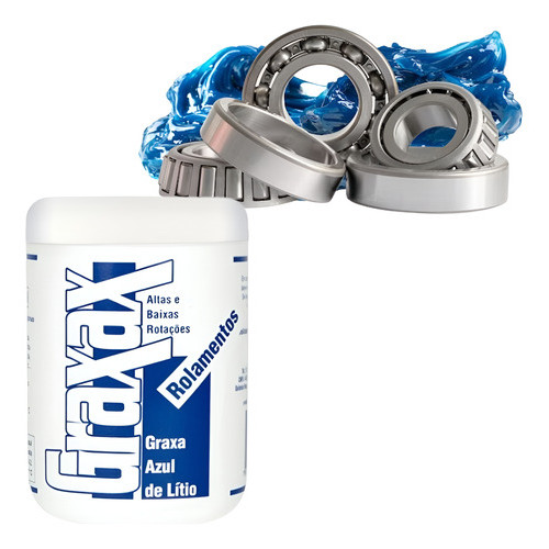 Graxa Especial Para Rolamentos - Lítio Azul 500g | Shopee Brasil