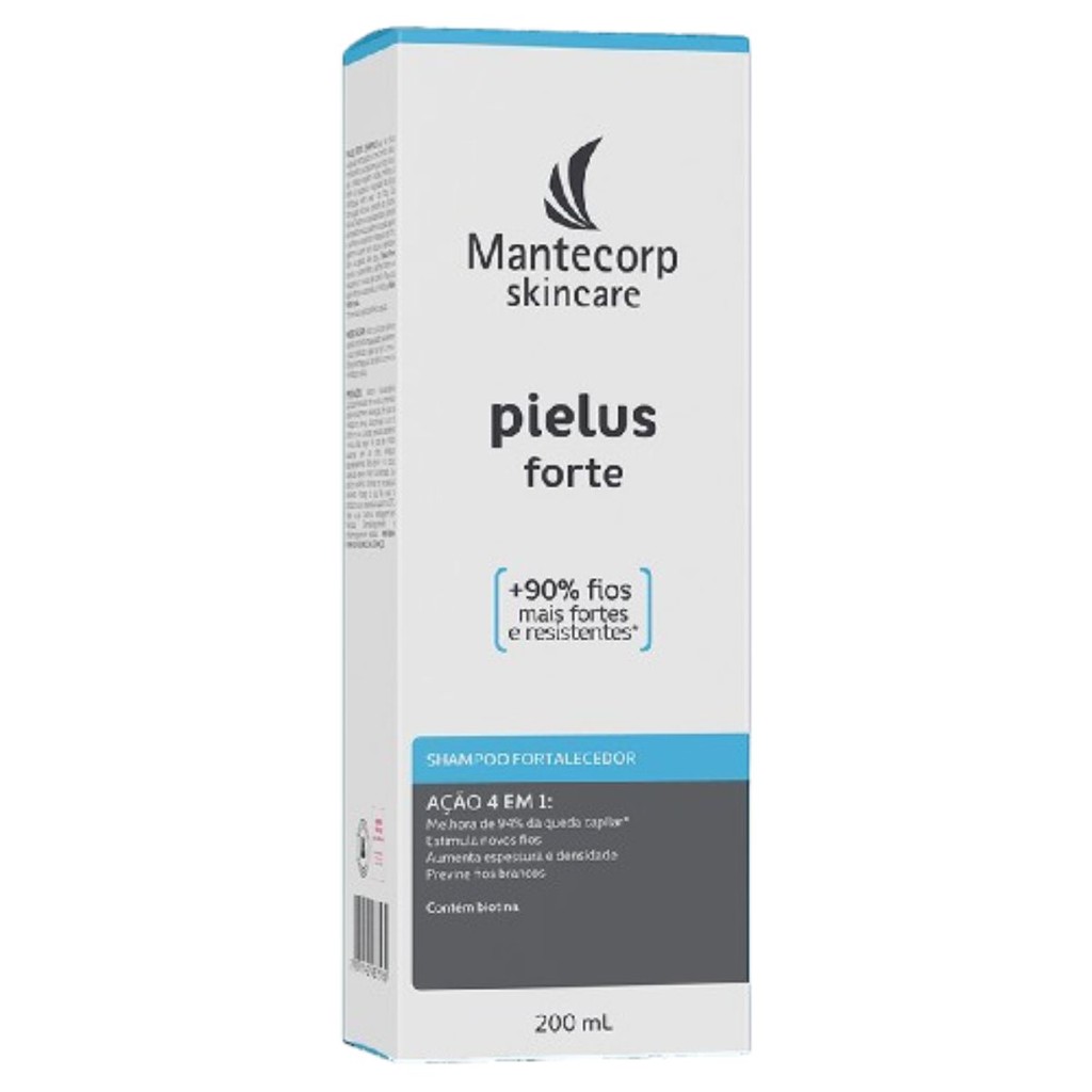 Shampoo Pielus Forte Controle da Oleosidade 200ml | Shopee Brasil