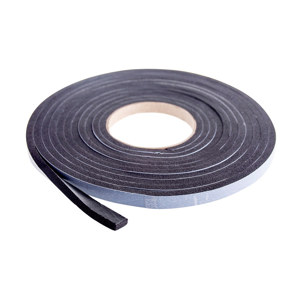 Isolante Veda Frestas Multiuso 11x4mm Preto 10M Comfort Door | Shopee ...