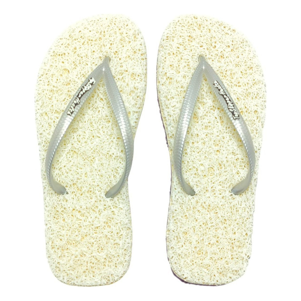 Chinelo de Capacho Fascite Plantar Feminino Branco/Roxo Tb | Shopee Brasil