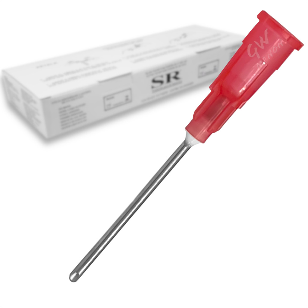 Caixa Agulha Ponta Romba 25x12 18g Extracao Aspiracao Extrair Aspirar ...