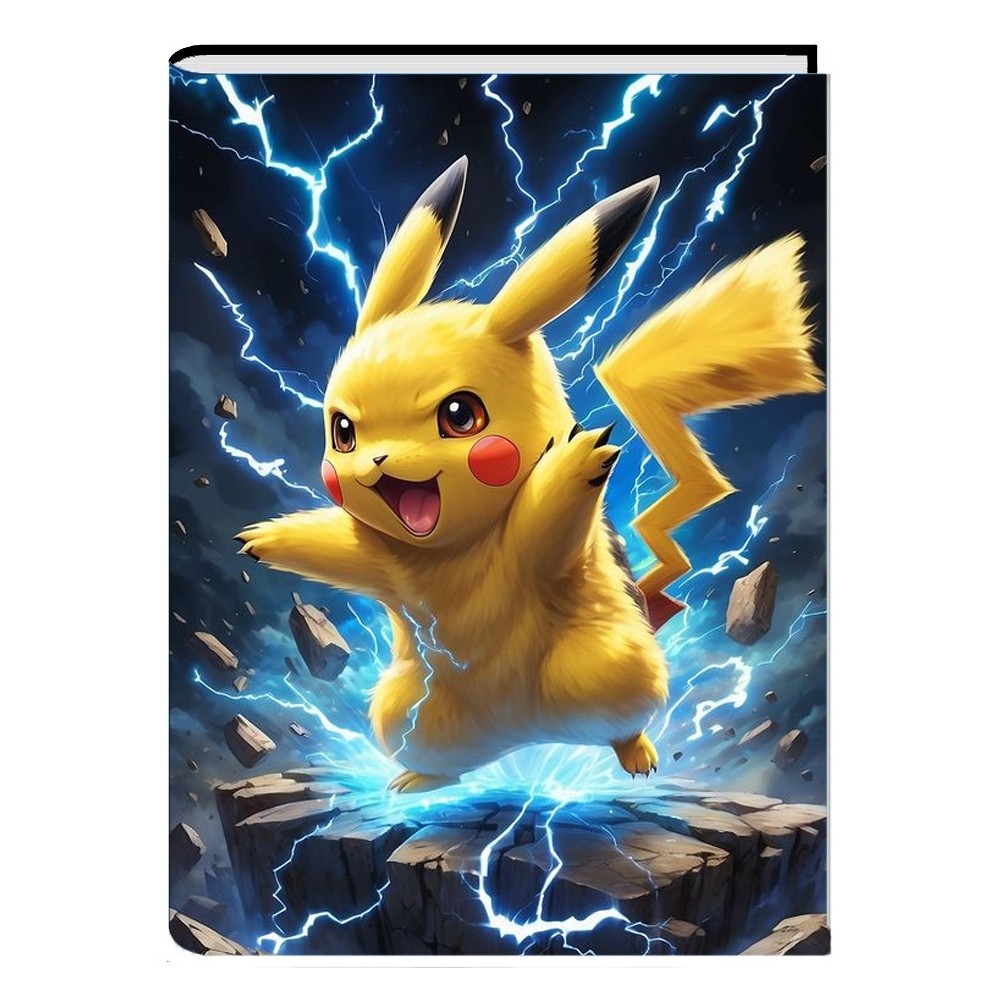 Caderno Pokemon Pikachu Brochura Grande Escolar | Shopee Brasil