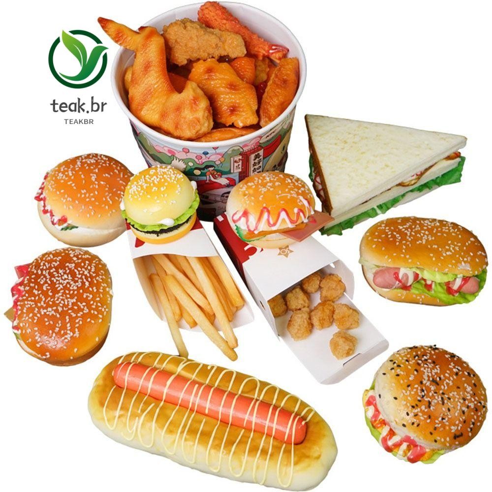 TEABR Modelo De Comida Artificial , Ornamento Para Casa , Vitrine ...