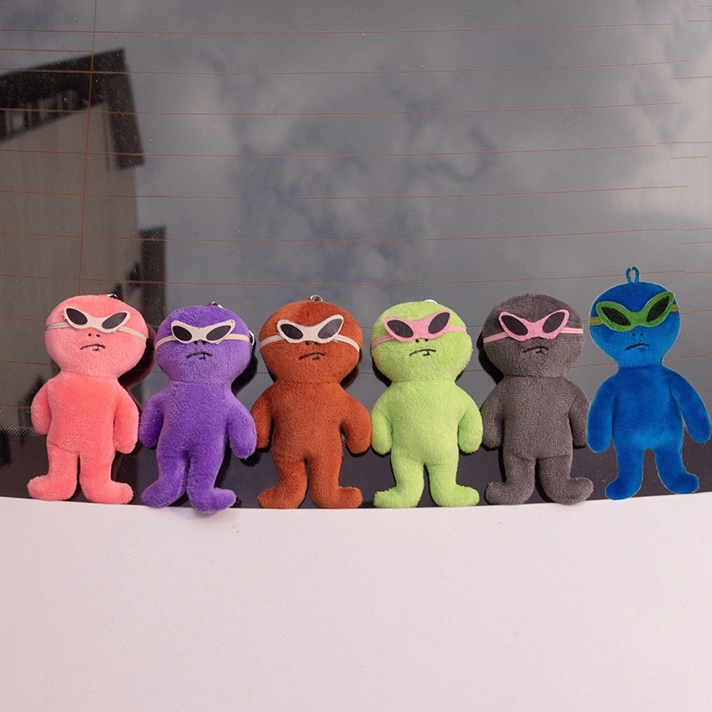 Kpop Idol Mesmo Estilo Alien Bag Charme Chaveiro De Boneca De Pelúcia ...