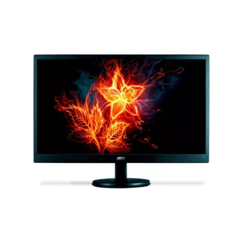 Monitor AOC 18.5" E970SWHNL HDMI VGA 18.5" LED HD 60Hz Widescreen Preto ...