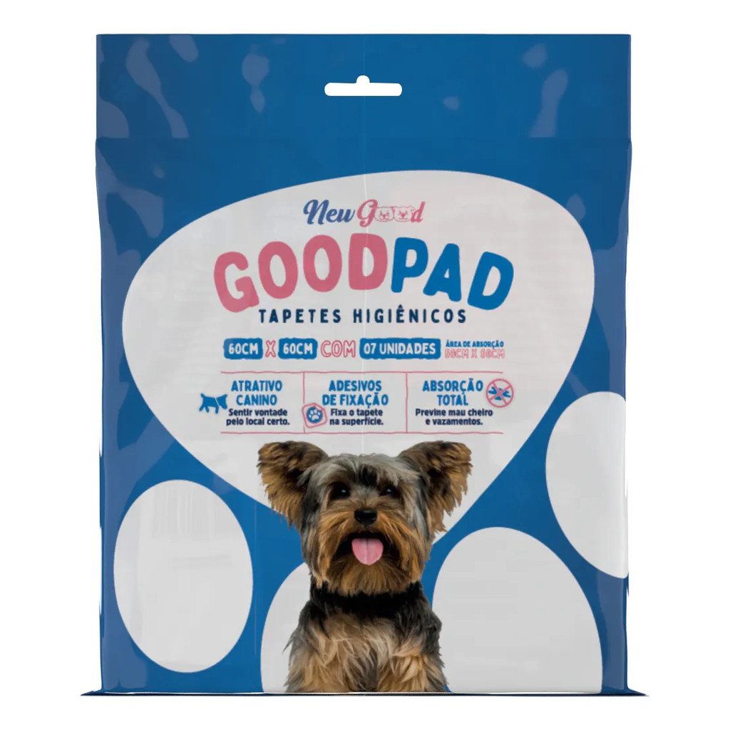 TAPETE HIG GOOD PAD 60X60 - 7UN | Shopee Brasil