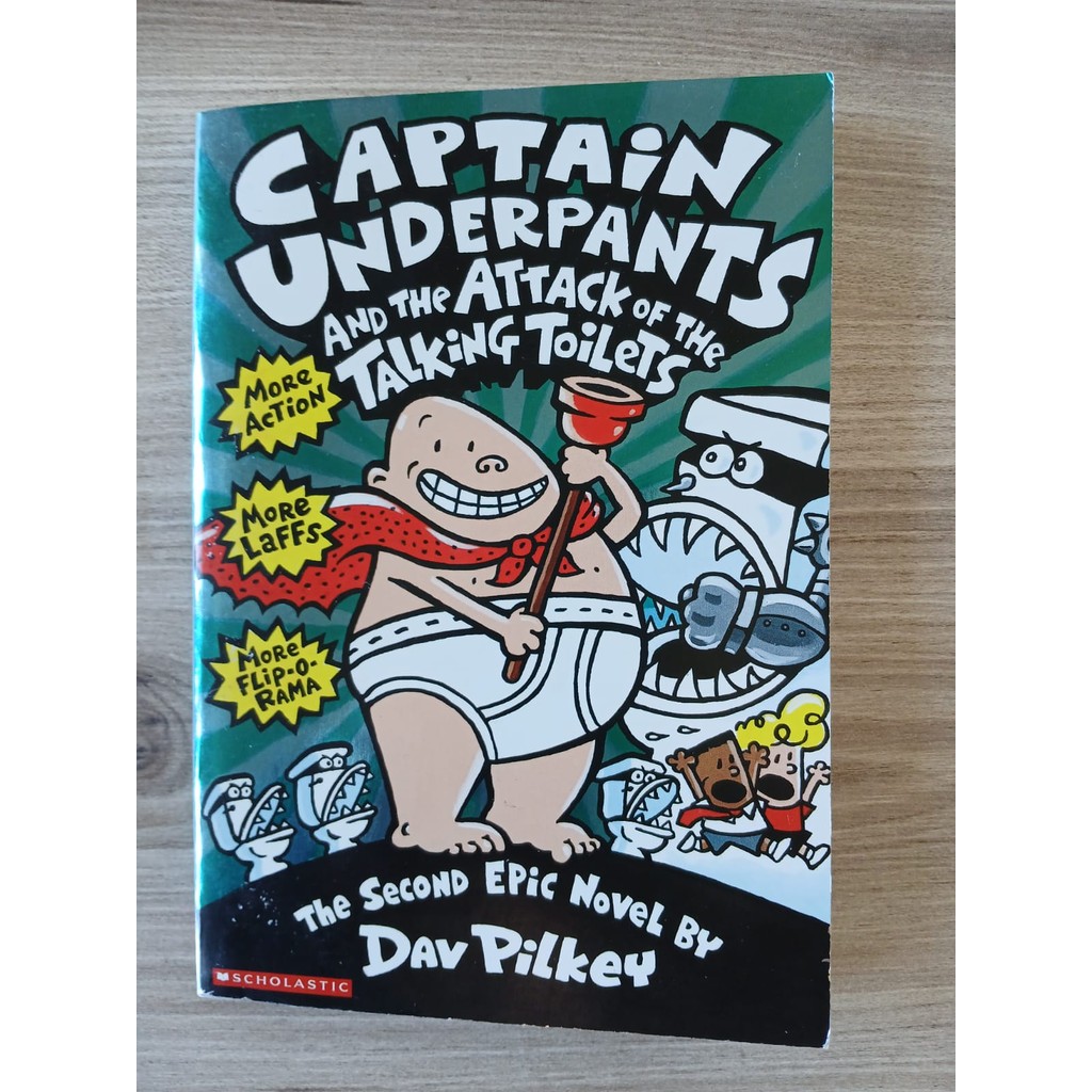 Captain Underpants And The Attack Of The Talking Toilets: 2 de Dav ...
