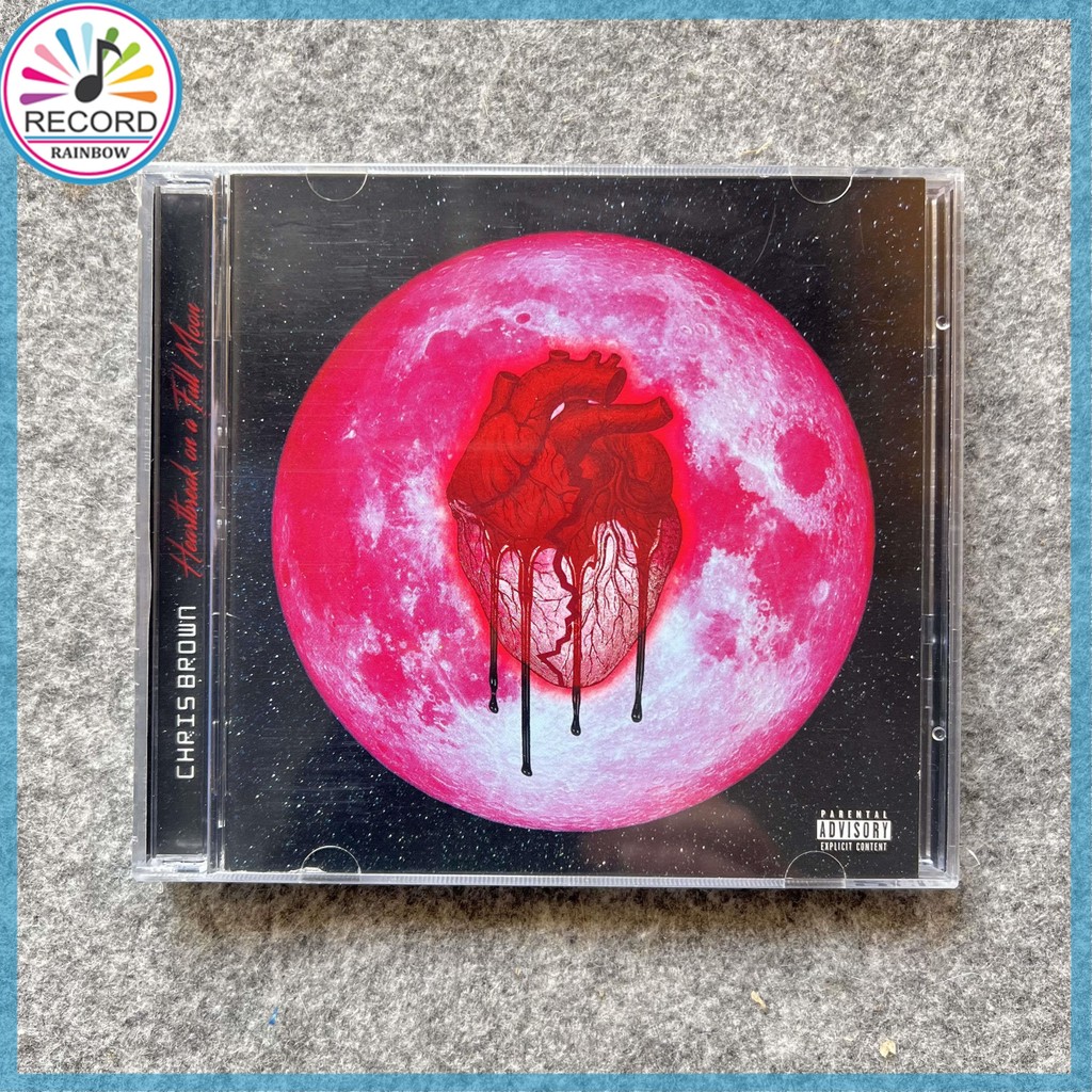 Chris Brown Heartbreak On A Full Moon Original 2CD Album [Lacrado ...