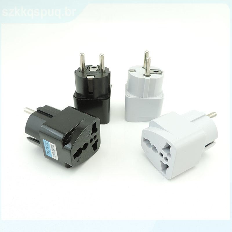 Adaptador Universal DE Tomada Eua Para Euro Europa Viagem Parede AC ...