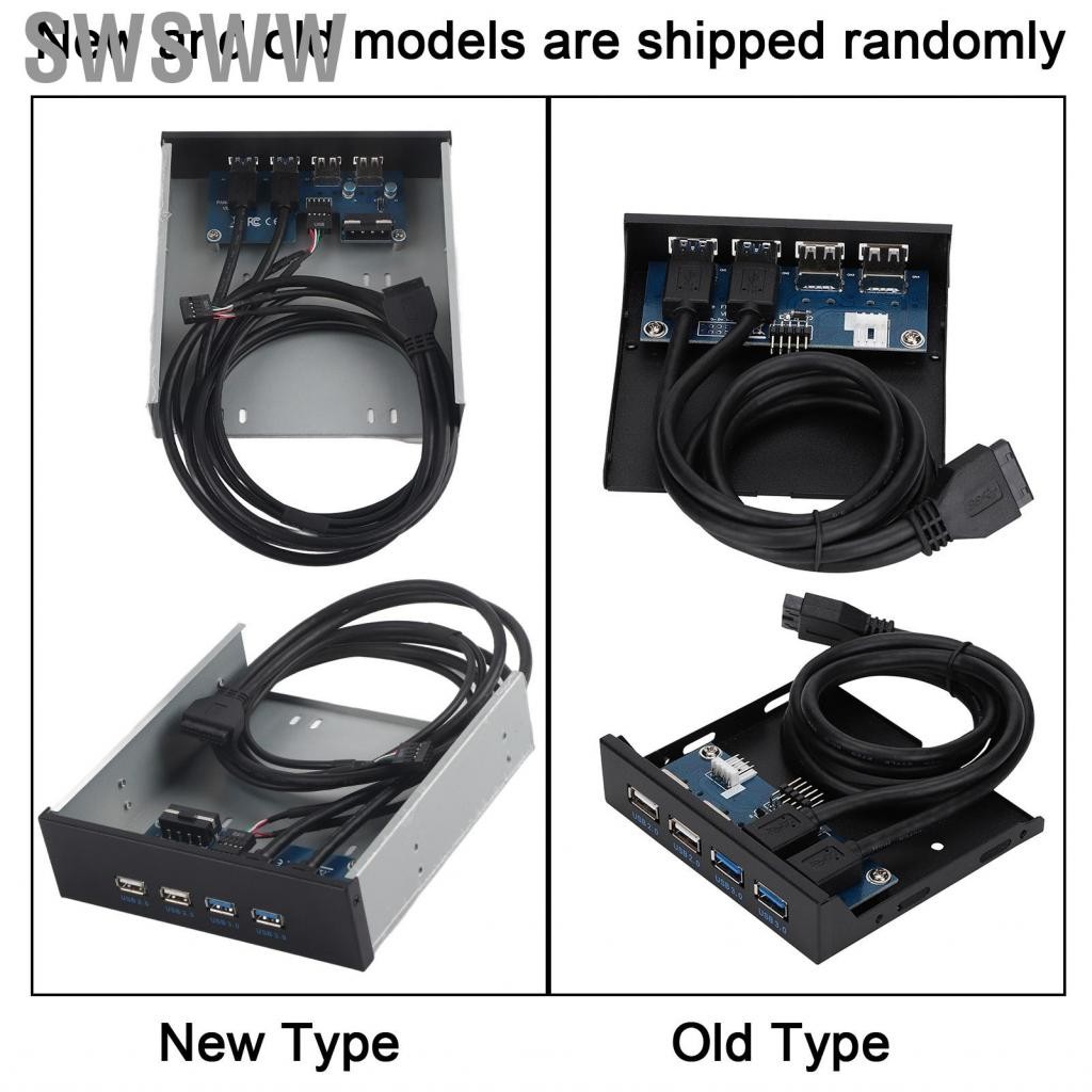 Swsww Front Panel USB Hubs 2 Port USB3.0 + USB2.0 HUB Expansion Board ...