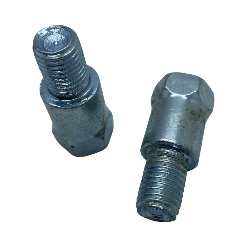 Par Alongador Retrovisor Rosca Honda CG Fan Titan Start125 150 160 M10 ...