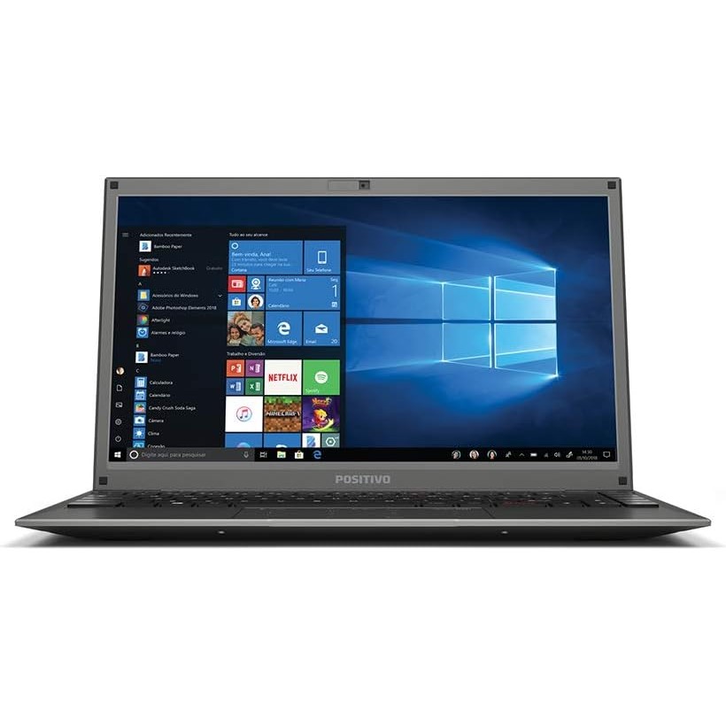 Notebook Positivo Motion C4500D Proc. Intel Celeron N4000 Memória ...