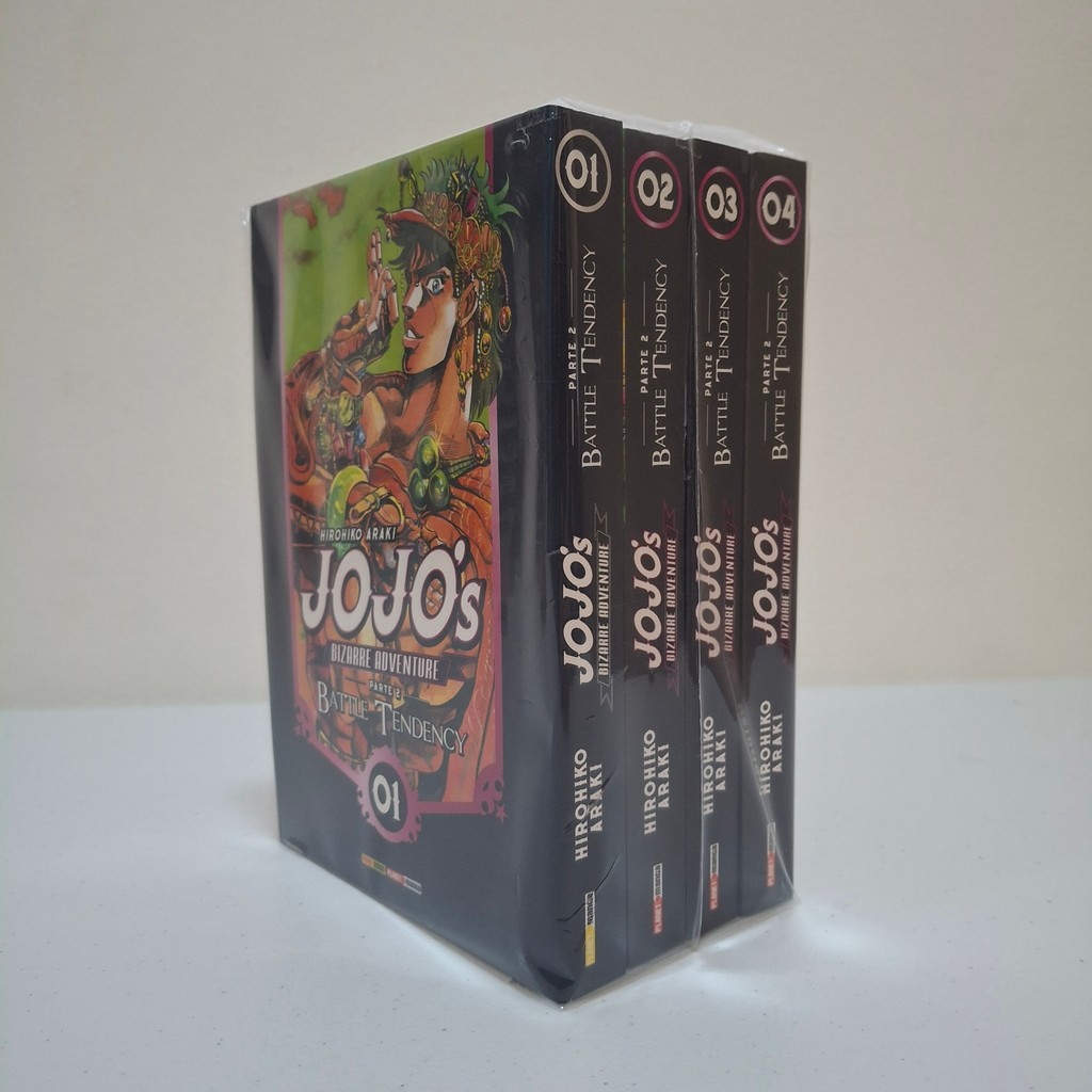 Jojo's Bizarre Adventure Battle Tendency 1 ao 4 - Completo - Coleção ...