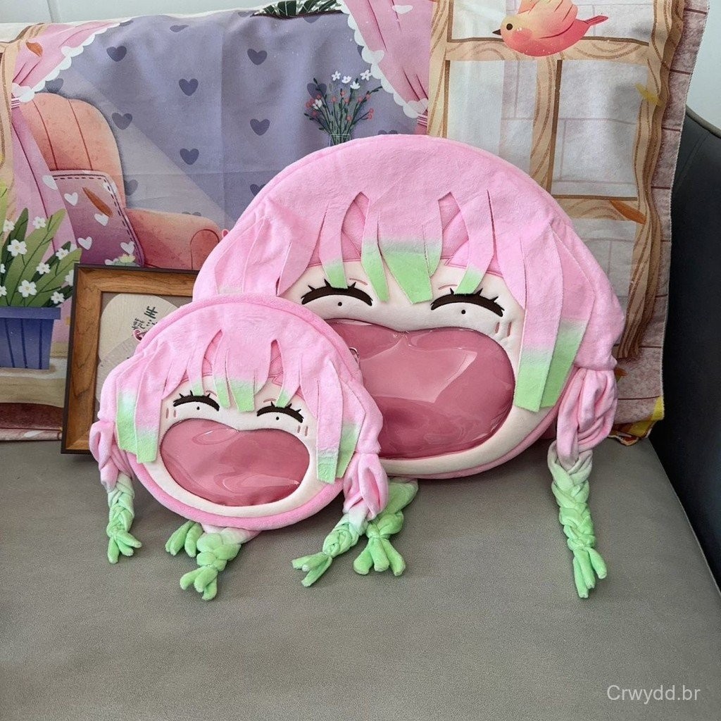 Bolsa de Anime Demon Slayer Kimetsu No Yaiba Kanroji Mitsuri Big Mouth ...