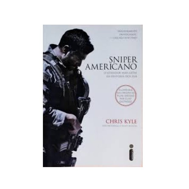 SNIPER AMERICANO autor CHRIS KYLE | Shopee Brasil