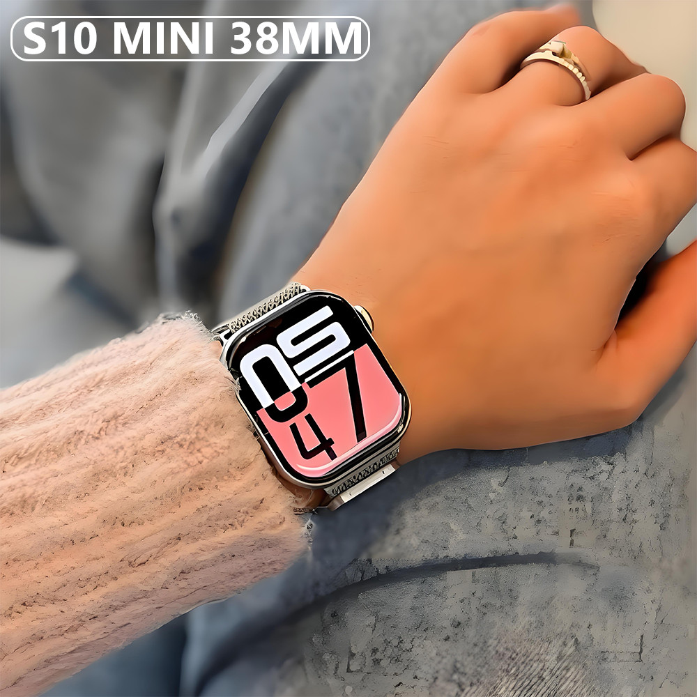Smartwatch Original S10 MINI 38mm Unissex Para Esportes Resistentes À ...